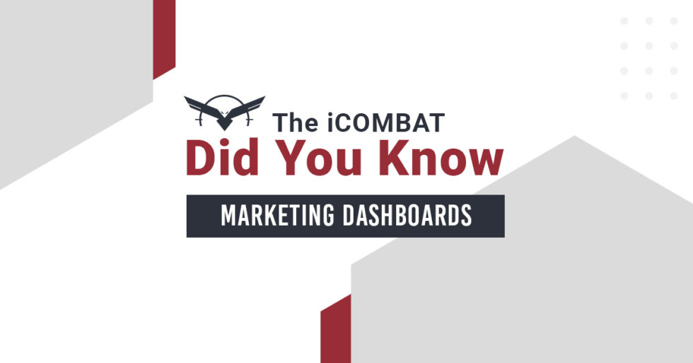 Marketing Dashboards - iCOMBAT
